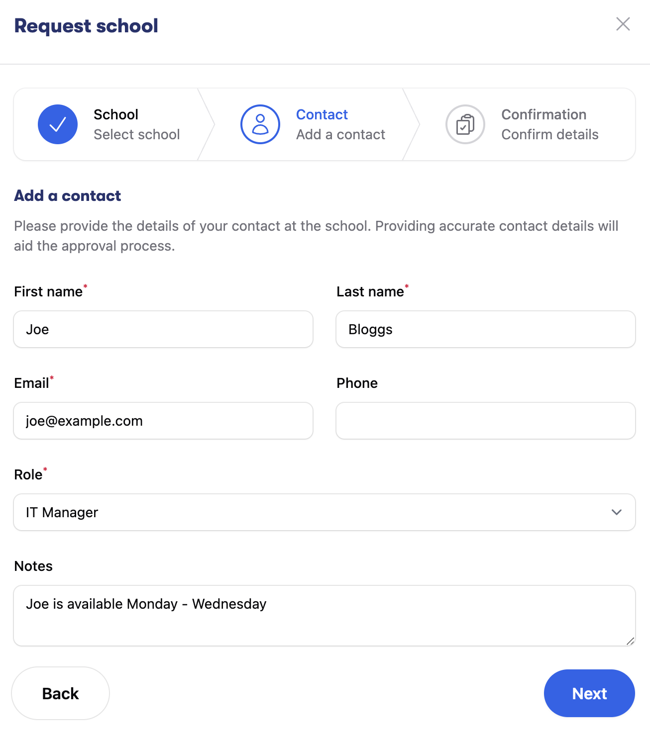 Multi-profile app management – Wonde