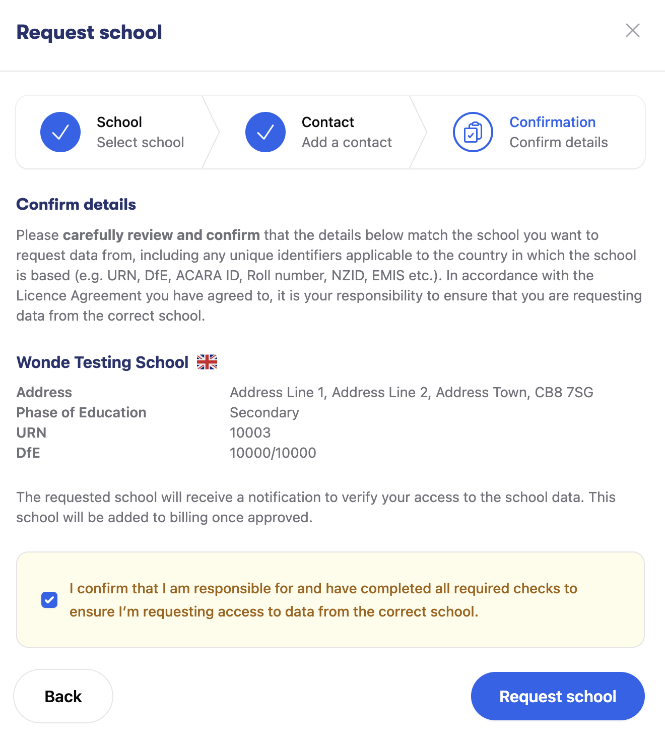 Multi-profile app management – Wonde
